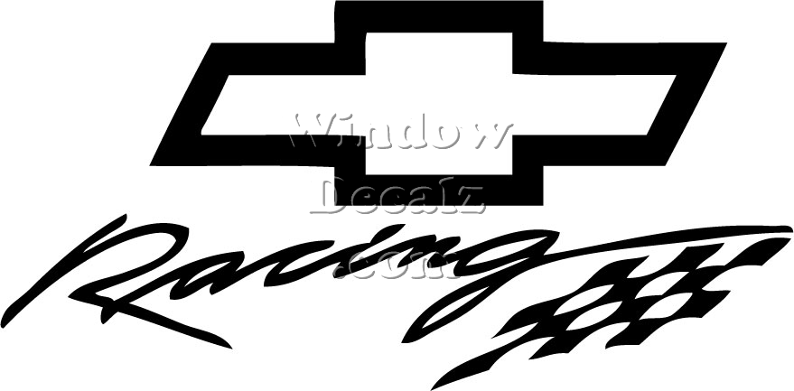 WindowDecalz.com - Chevy Racing Decal (Powered by CubeCart) - ClipArt ...