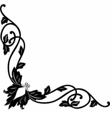 Simple Corner Flourish