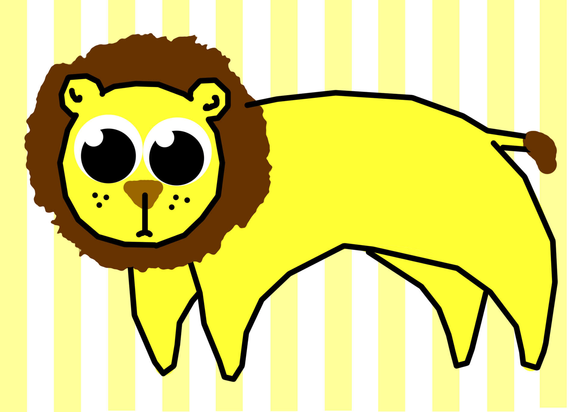 Yellow Lion Clipart - ClipArt Best - ClipArt Best