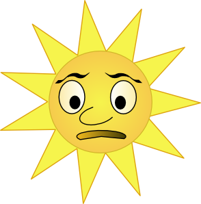 Sad Sun Clipart - ClipArt Best