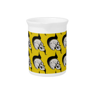 Punk Skull Drink Pitchers | Zazzle.com.au - ClipArt Best - ClipArt Best