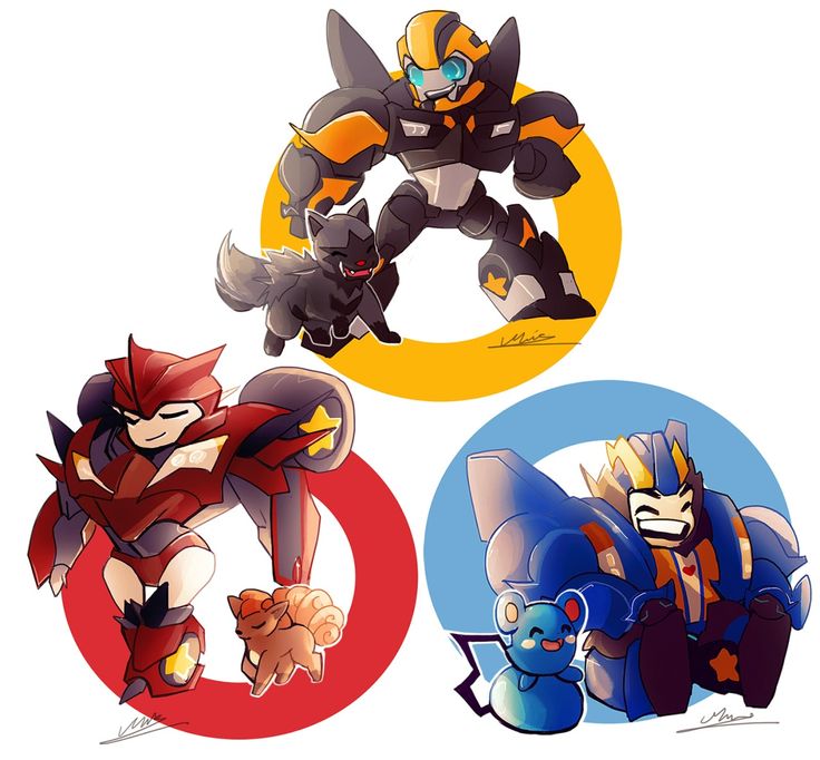 Chibi Transformers Animated