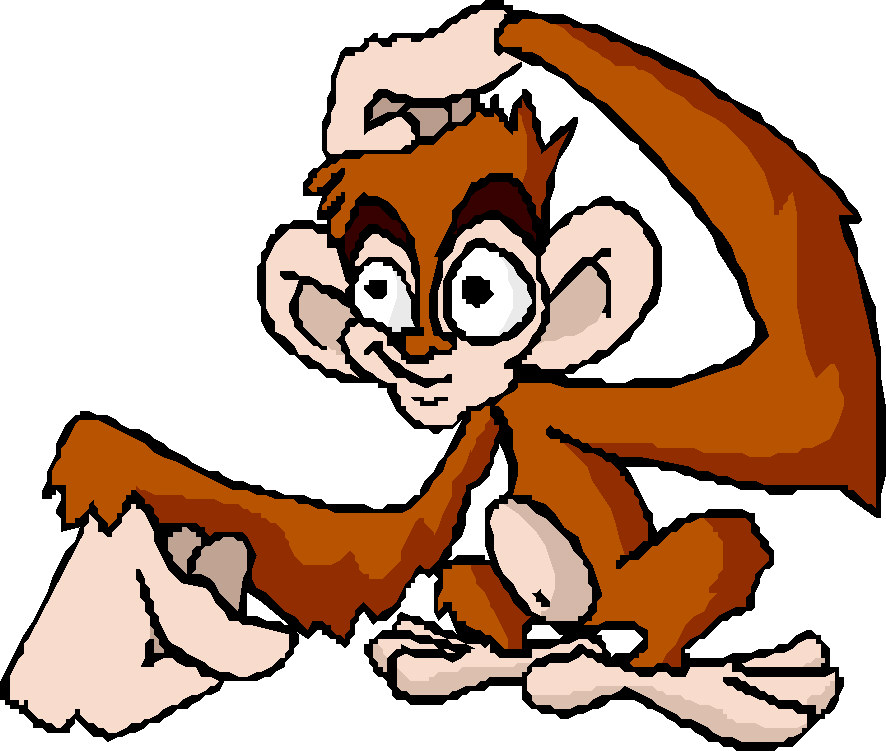 Monkey Animasi - ClipArt Best