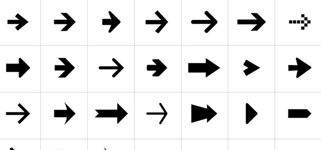Computer Arrow Symbols - ClipArt Best