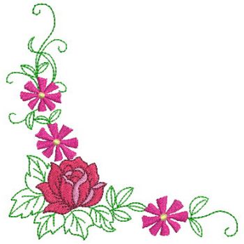 Simple Flower Corner Designs - ClipArt Best - ClipArt Best