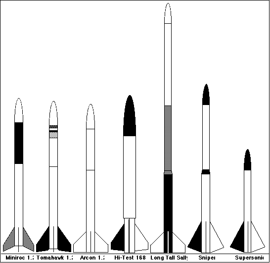 Model Rocket Clipart