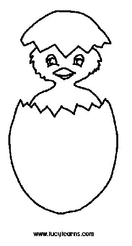 Easter Chick Template - ClipArt Best