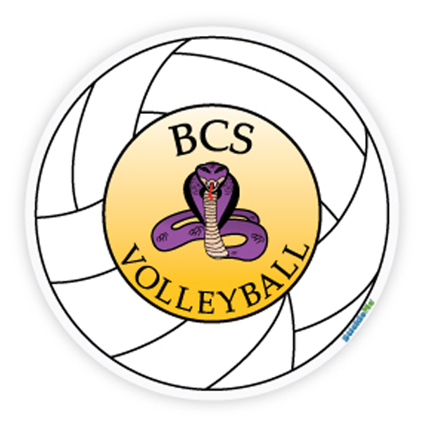 BCS Vollyball Team Car Sticker - Sticker Genius - ClipArt Best ...