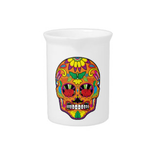 Skull Tattoo Drink Pitchers | Zazzle.co.nz - ClipArt Best - ClipArt Best