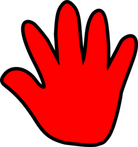 Red Hand Print Clip Art - Free Clipart Images - ClipArt Best - ClipArt Best