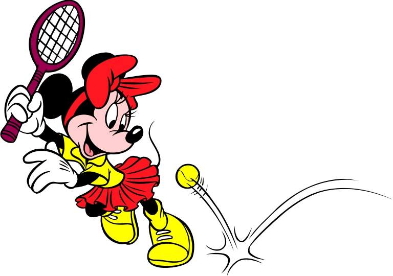 Disney Minnie MOuse Playing Badminton Pictures | Disney Cartoons ...