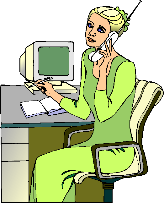 Secretarial Clip Art Free - ClipArt Best