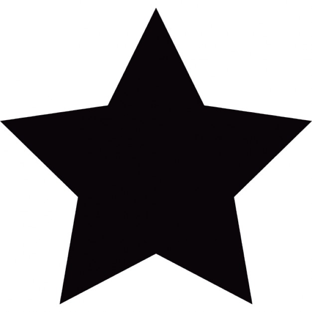 Little black star Icons | Free Download - ClipArt Best - ClipArt Best