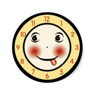 500+ Clock Face Stickers and Clock Face Sticker Designs | Zazzle ...