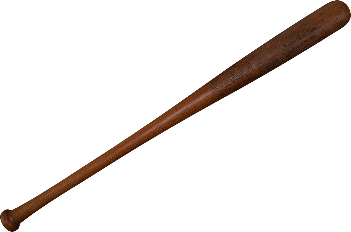 The Only Babe Ruth 1927 Game Used Bat to be Offered at Platinum ...