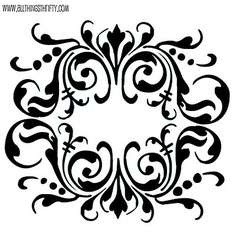 Printable Damask Pattern - ClipArt Best