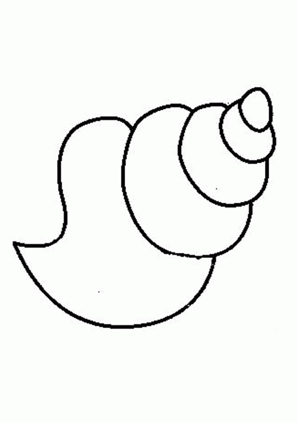 Beach Shells Coloring Pages - AZ Coloring Pages - ClipArt Best ...