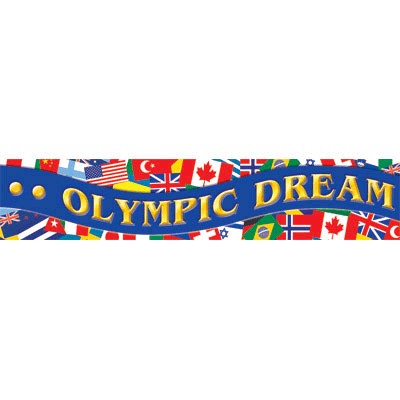 Decorative Olympic Products, Olympic Dream Straight Border Trim ...