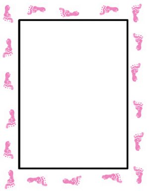 Feet Border Clipart