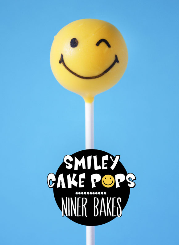 Happy Faces guaranteed! How to make Smiley Cake Pops | niner bakes ...