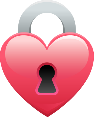 Red Heart-shaped Lock - Free Clip Arts Online | Fotor Photo Editor ...