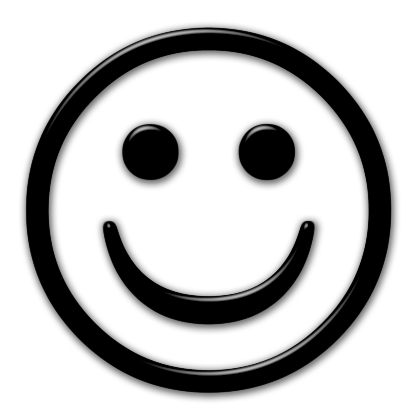 Black Smiley Face Emoticon | Free Download Clip Art | Free Clip ...