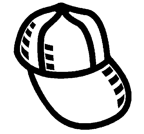 Baseball Hat Coloring Page - ClipArt Best