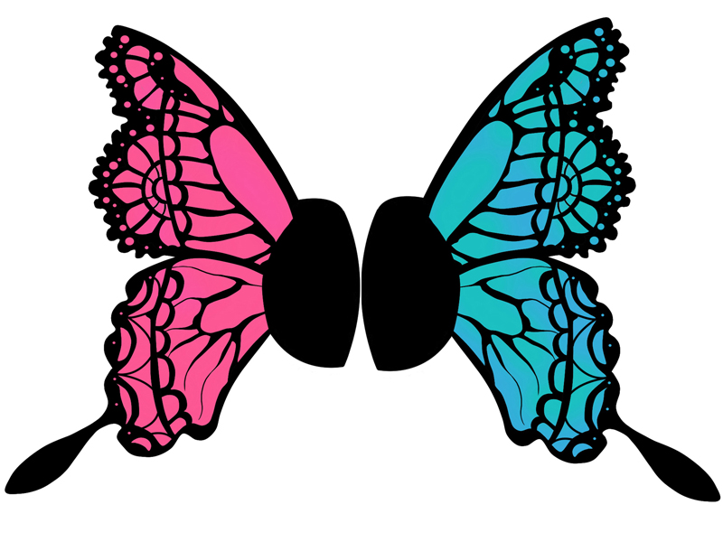 Magnet Butterfly Base- by RocDreamy on DeviantArt - ClipArt Best ...