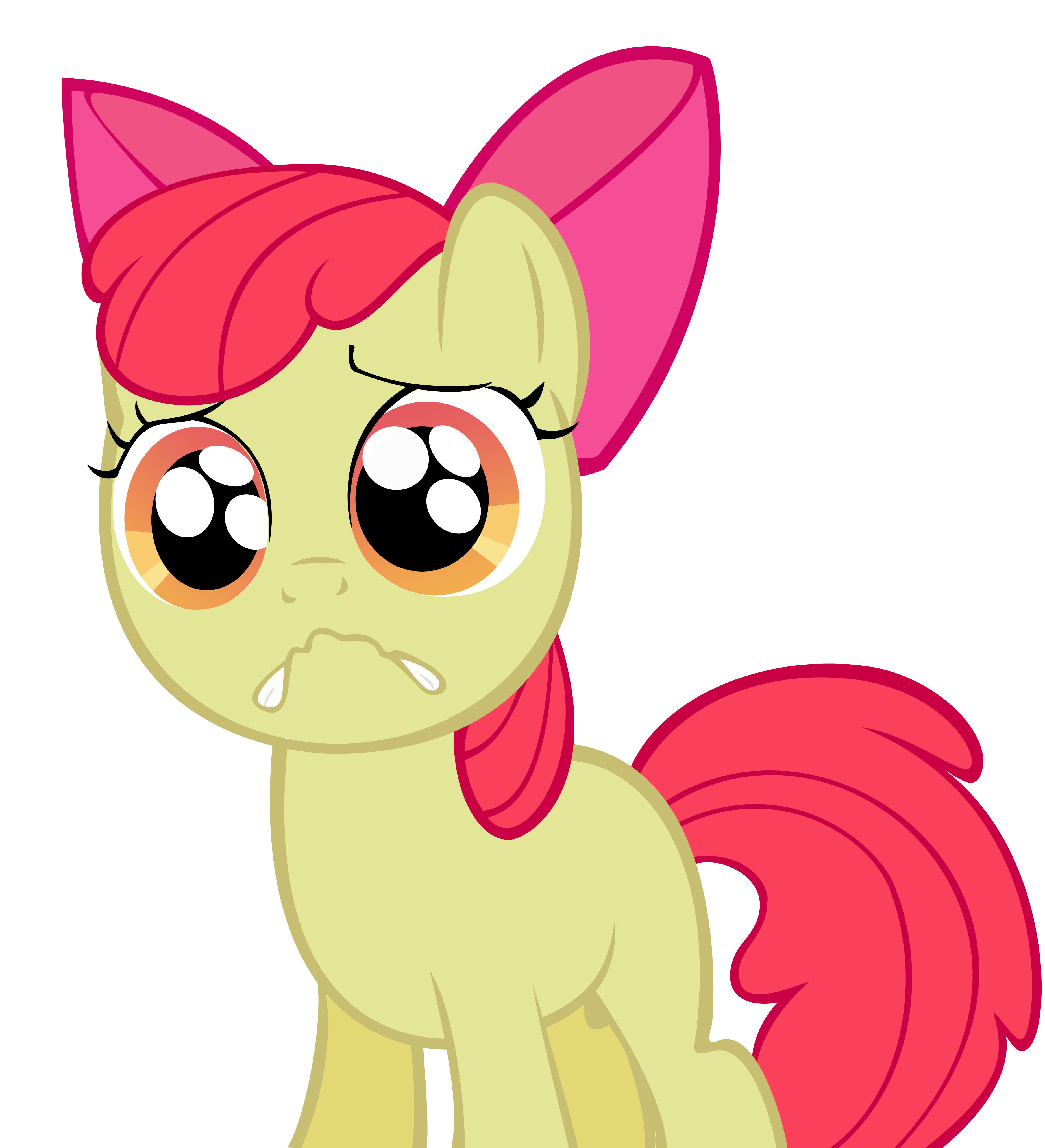 Applebloom cryface by BlondeauJ on DeviantArt - ClipArt Best - ClipArt Best