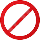 Red Circle With Line Through It - ClipArt Best