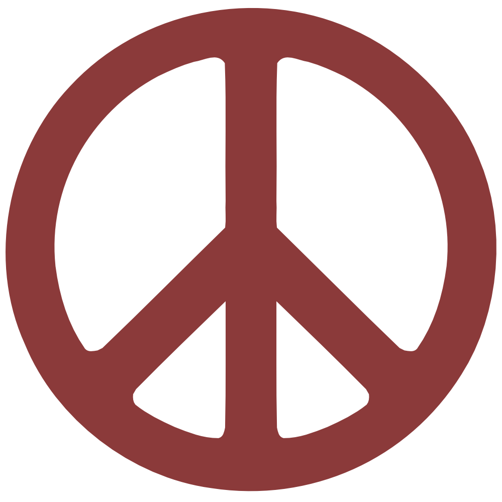Indian Red 4 Peace Symbol 1 scallywag peacesymbol.org Peace Symbol ...