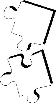 2 Puzzleteile - ClipArt Best