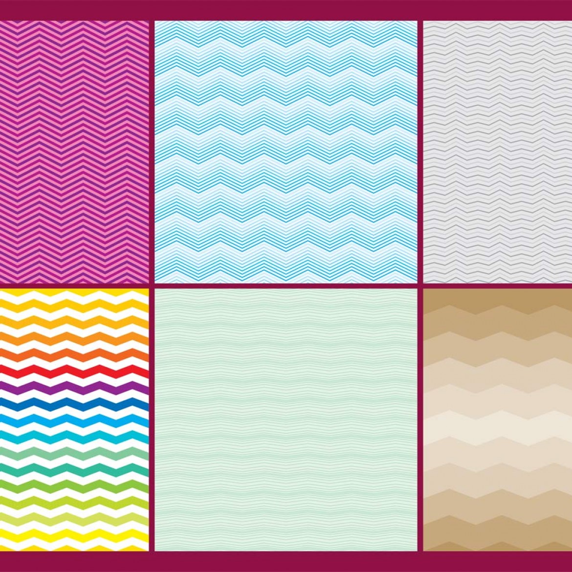 Free vector Colorful Zig Zag Pattern Vectors #12026 | My Graphic Hunt ...