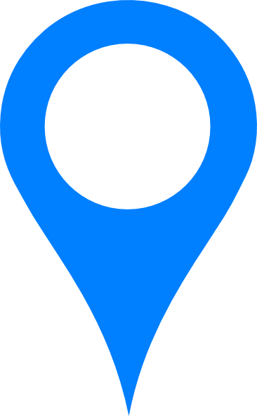 Blue Pin No Shadow clip art - vector clip art online, royalty free ...