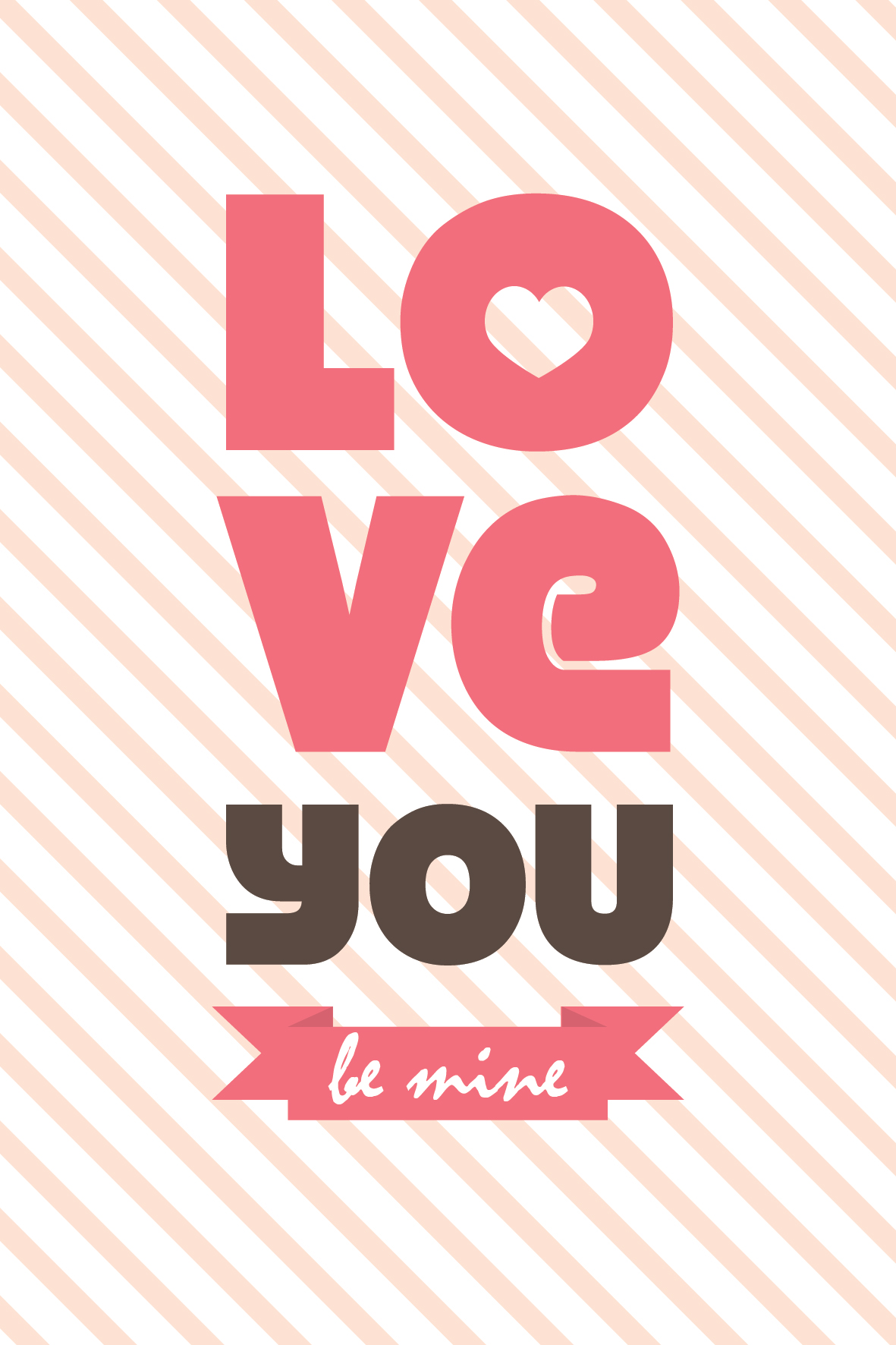 free printable "Love you" card | Only by Invite - ClipArt Best ...