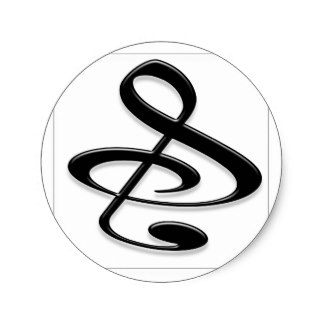 S Music Note Stickers | Zazzle - ClipArt Best - ClipArt Best