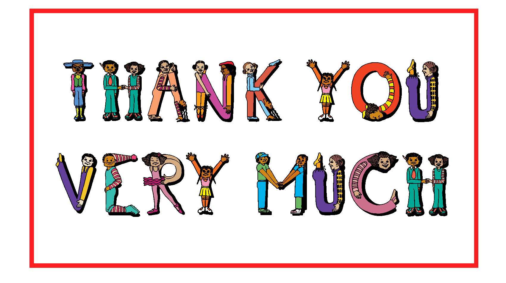 Funny Thank You Clipart