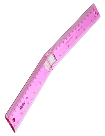 WHSmith 30cm Pink Tinted Folding Ruler | WHSmith - ClipArt Best ...