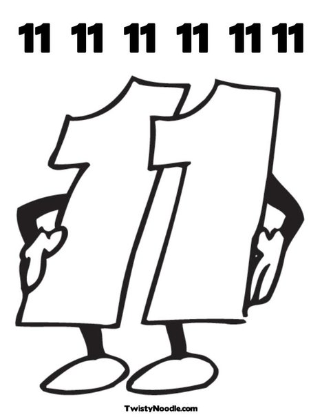 Number 11 Clip Art