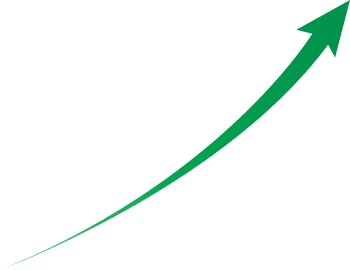 Green Increase Arrow