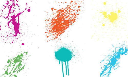 A Collection of High Quality Vector Splatter for Free Download ...