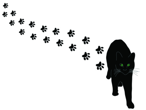 Cat Paw Prints - ClipArt Best