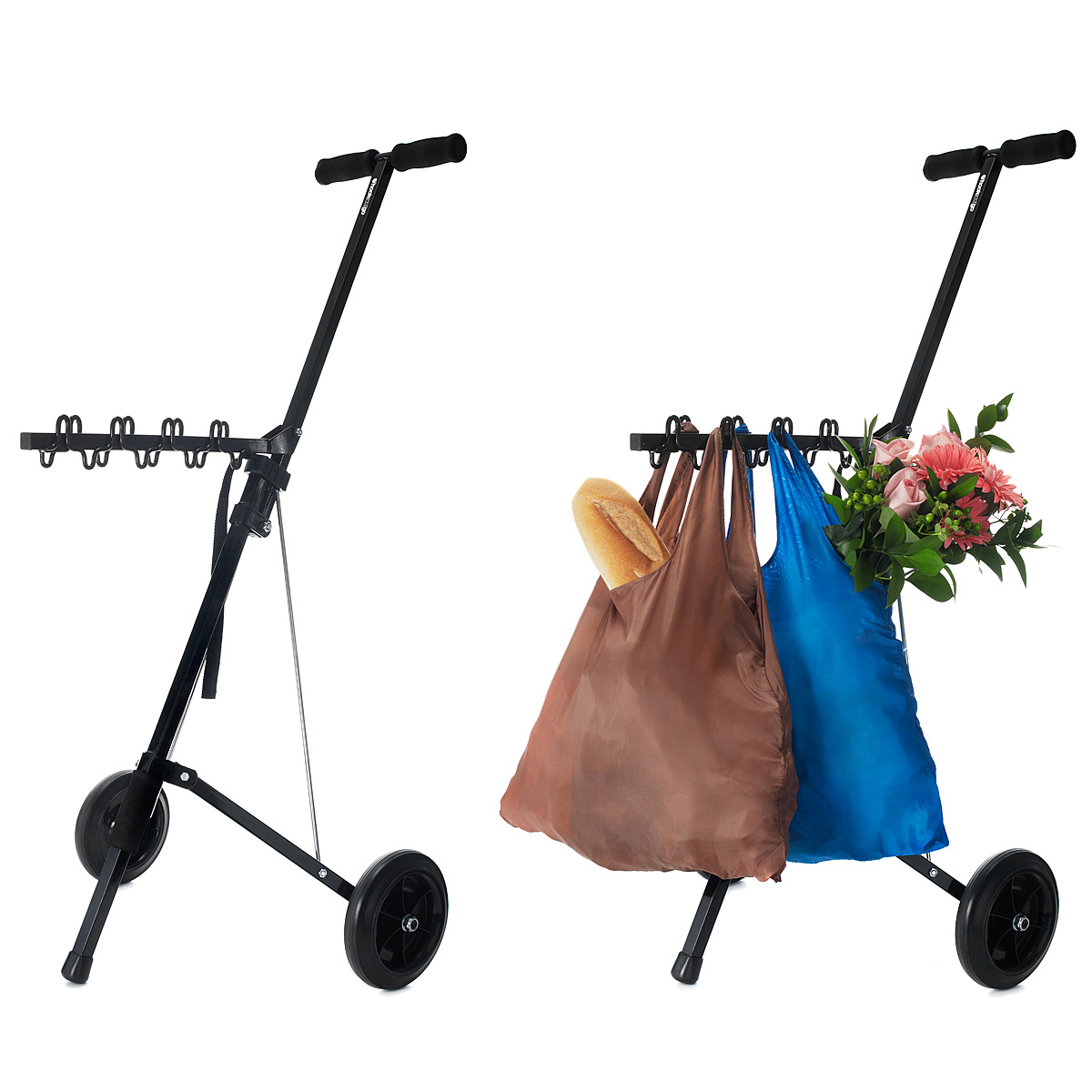 HOOK & GO SHOPPING CART WITH CHICO BAGS | Hook, Go, Shopper, Carts ...