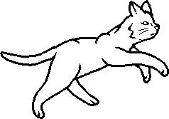 Cat Running Drawing - ClipArt Best