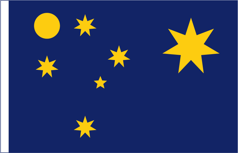 The “Seven Golden Stars” Flag – Becrux - ClipArt Best - ClipArt Best