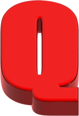 Free Red Q Alphabet High Resolution Clip Art | All Free Picture ...