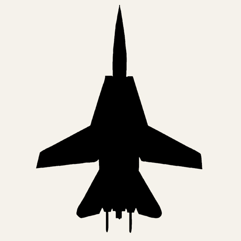 F-5 Aircraft Silhouettes - ClipArt Best