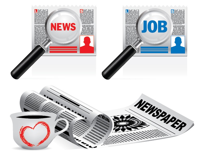 Newspaper Vector Illustrations | Free Vector Graphics | All Free ...