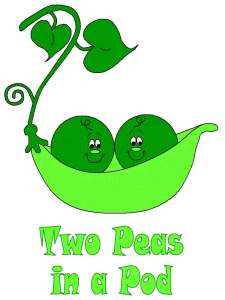 Two Peas in a Pod Paper Craft - ClipArt Best - ClipArt Best