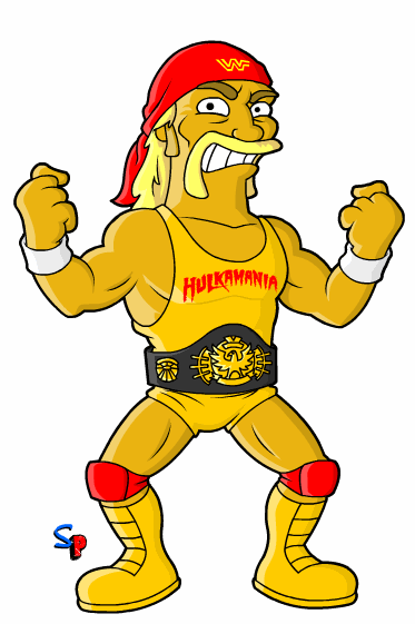 Springfield Punx: Hulk Hogan - ClipArt Best - ClipArt Best